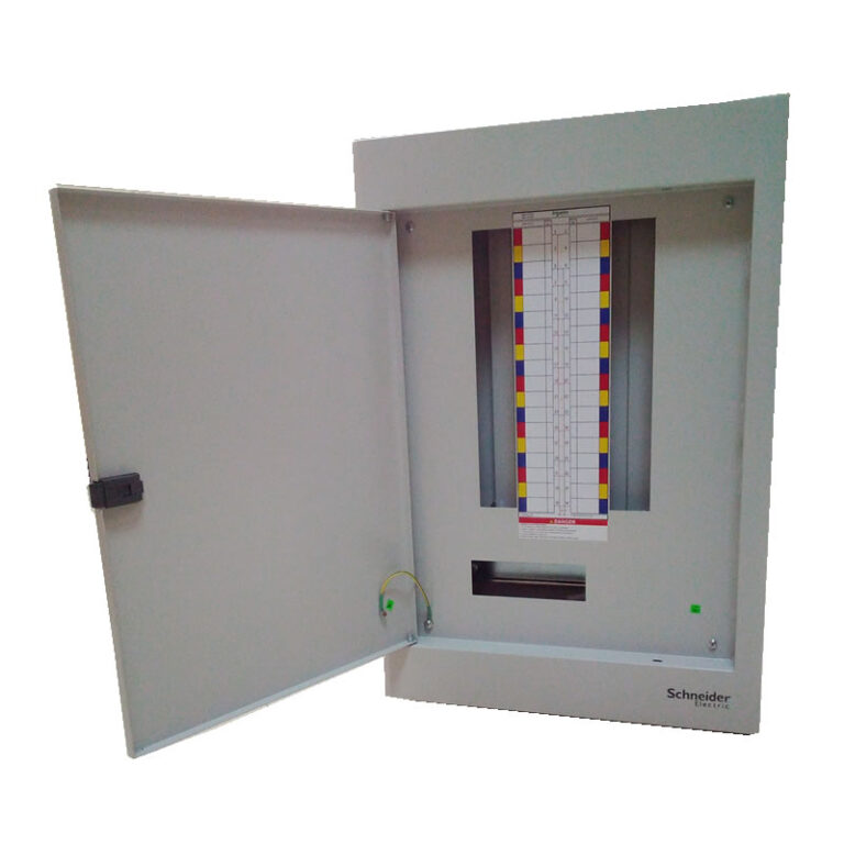 Vertical TPN distribution board, Easy9 Resbo, 36 ways with 60A EZC MCCB ...