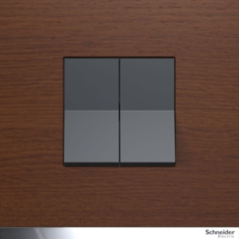 Unica Pure 2 Gang switch - Kon-X Group